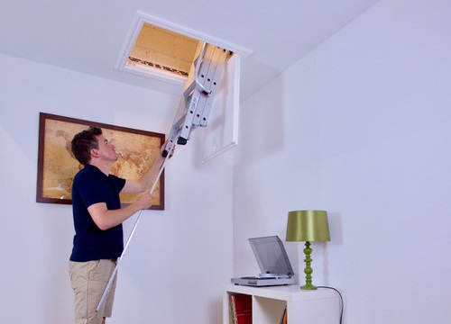 Aluminium 3 Stage Loft Ladder - Installation Available - Empire Lofts